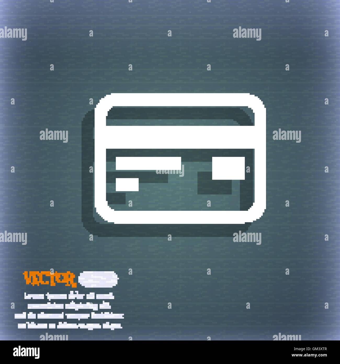 Text buy on credit Stock Vector Images - Alamy