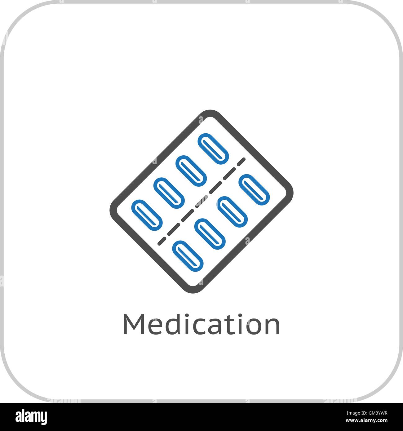 Healthcare care medication Stock Vector Images - Alamy