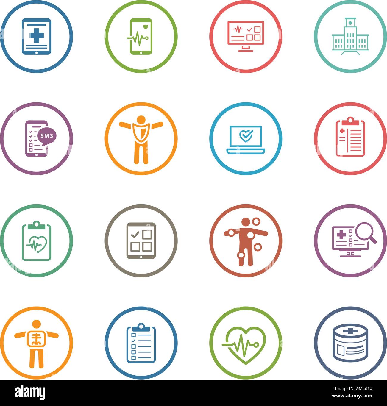 Symptom checker Stock Vector Images - Alamy