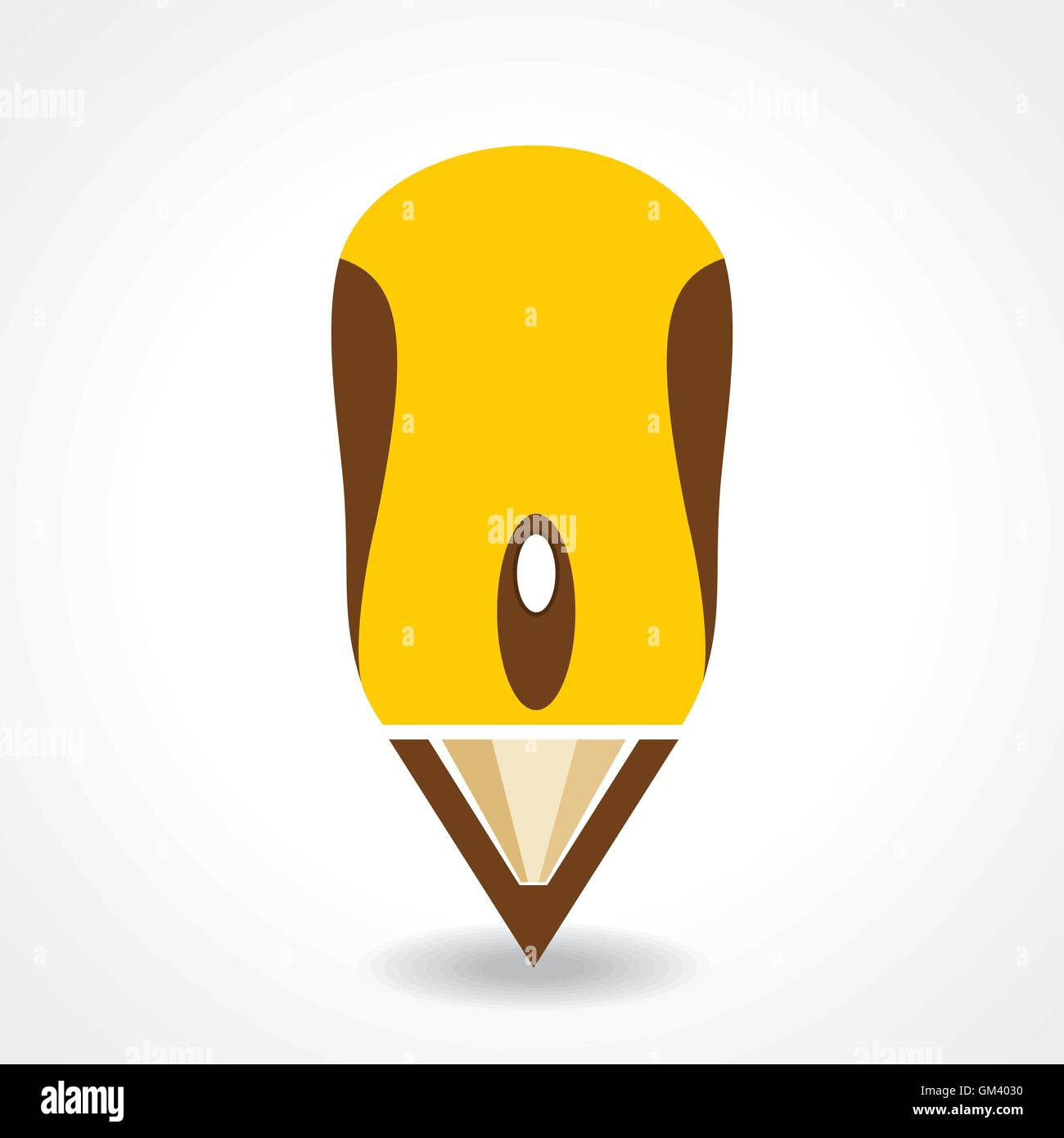 Education concept with pencil and computer mouse stock vector Stock ...