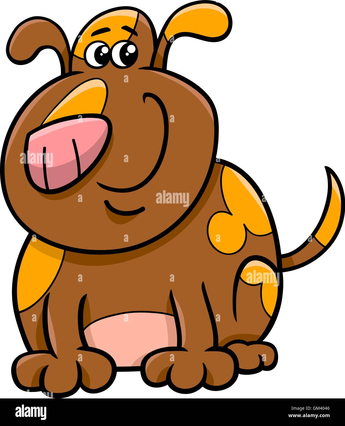 Spotted dog cartoon hi-res stock photography and images - Alamy