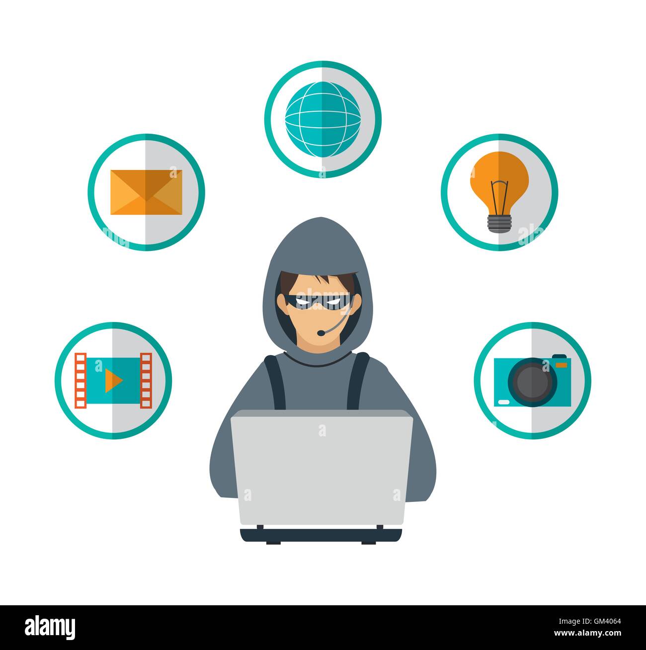 hacker cyber security system design Stock Vector Image & Art - Alamy