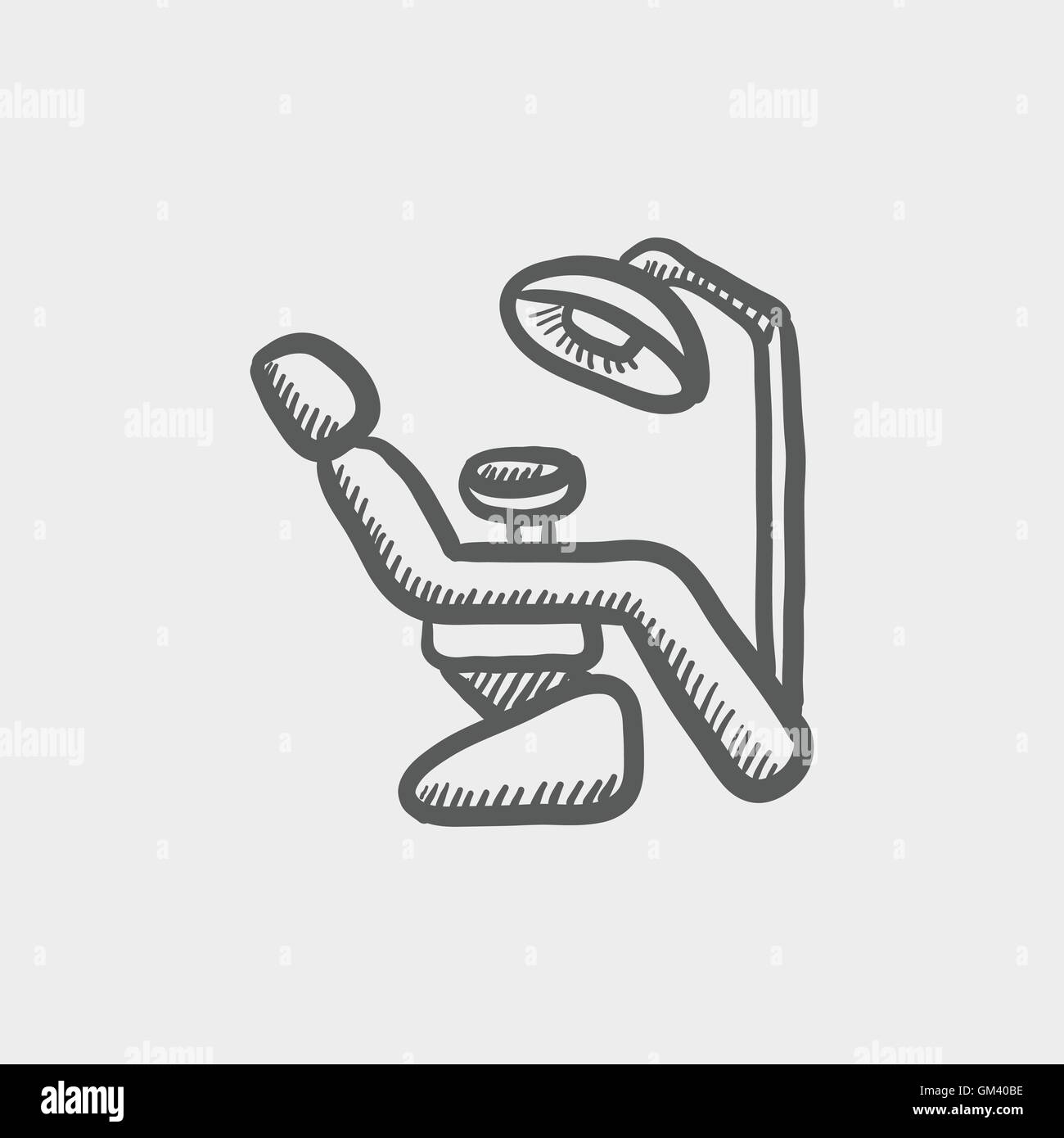 Hand drawn chair vector Stock Vector Images - Alamy