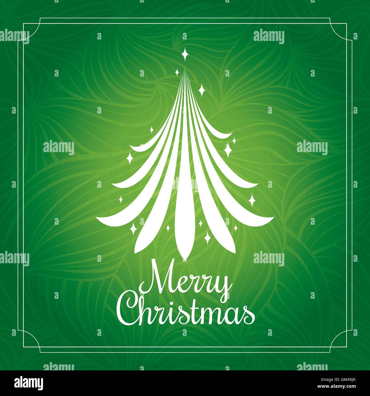 Christmas tree abstract geometric Stock Vector Images - Alamy