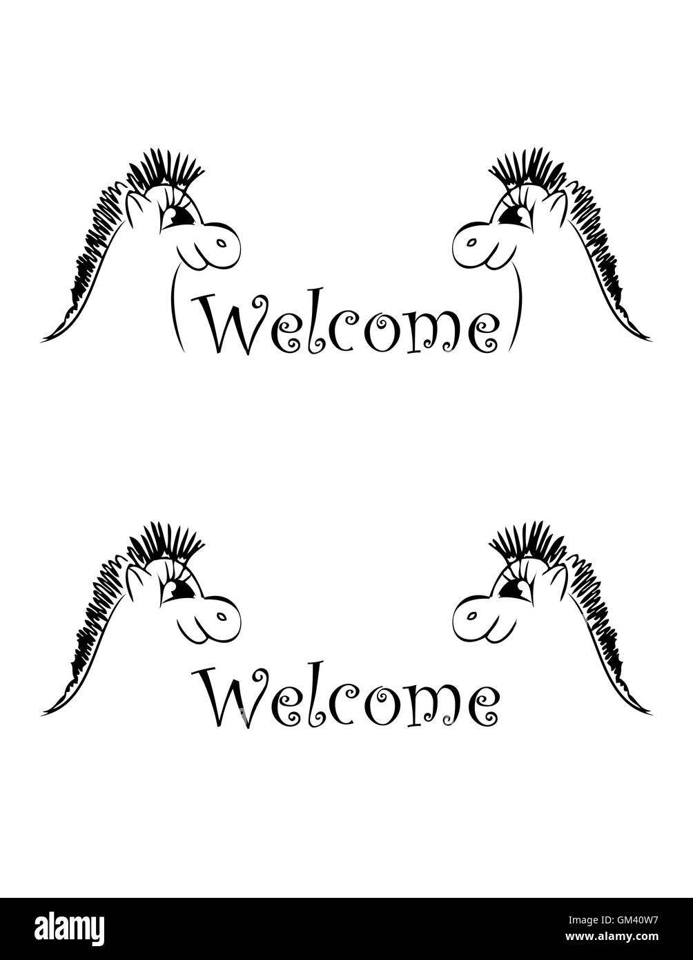 Welcom Stock Vector Images - Alamy