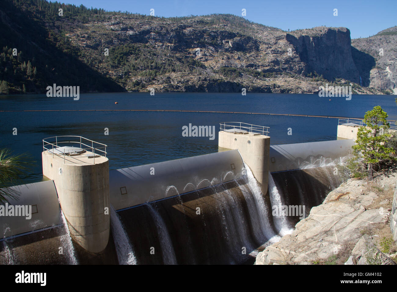 Hetch Hetchy Reservoir. Yosemite National Park. California. USA Stock ...