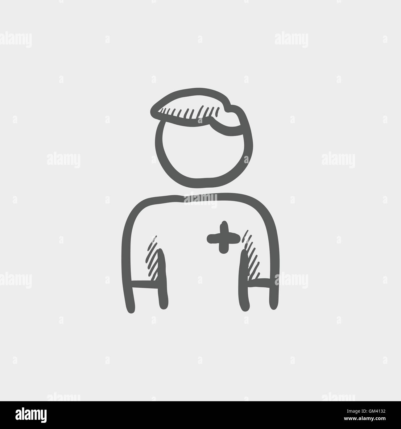 Doctor male female Black and White Stock Photos & Images - Alamy