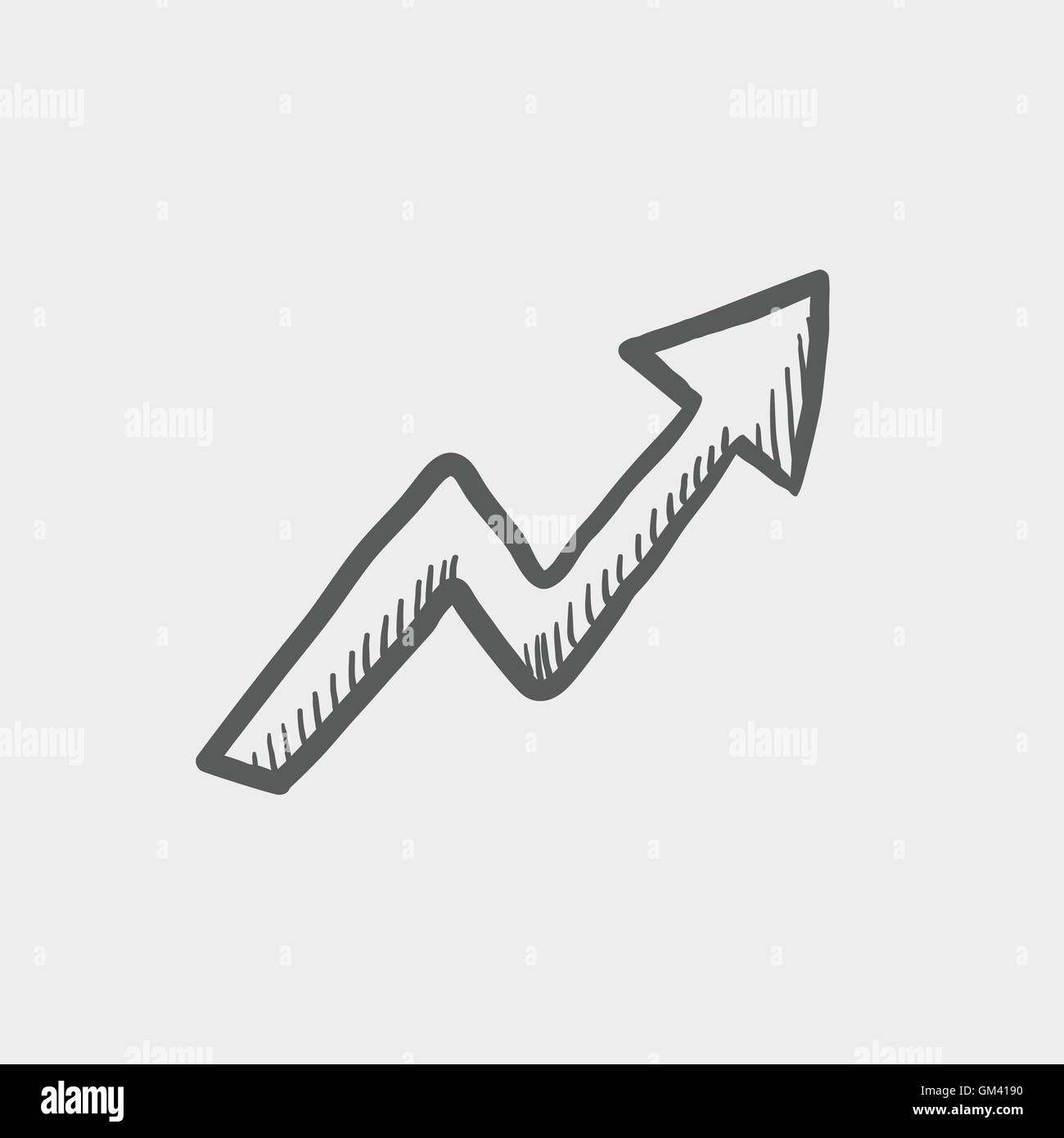 Hand drawn lightning bolt Stock Vector Images - Alamy