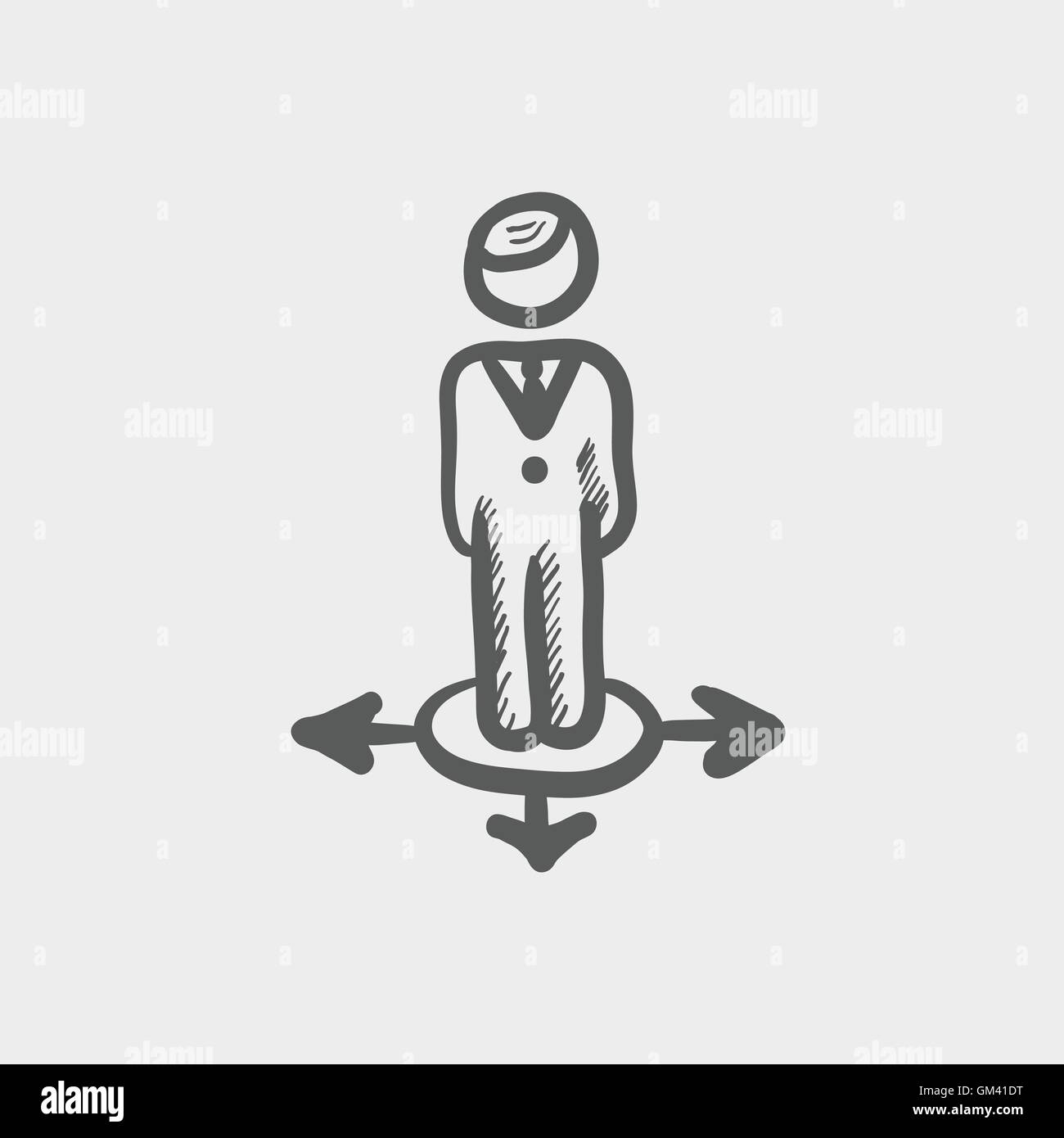 Sketch left Stock Vector Images - Alamy