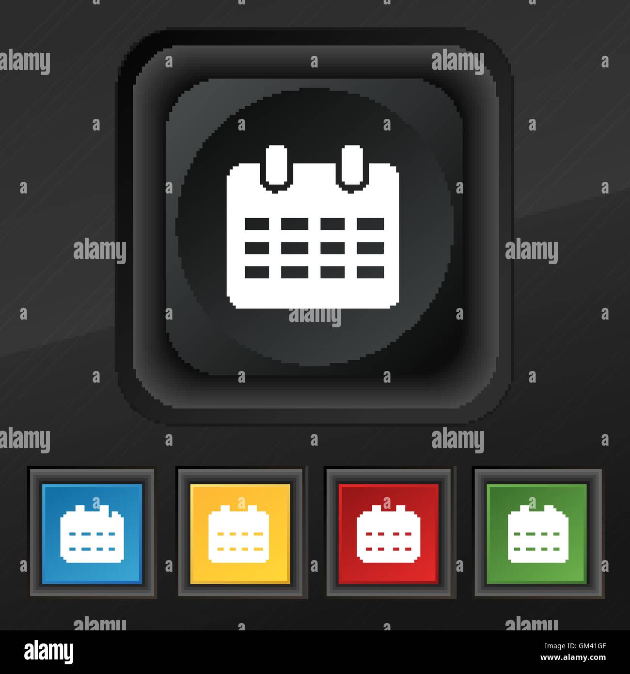 Five corner square Stock Vector Images - Alamy