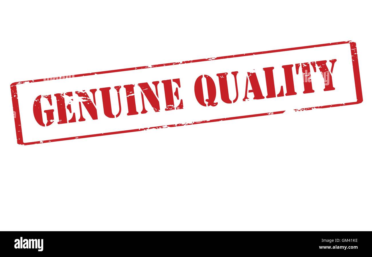 Be genuine sign hi-res stock photography and images - Alamy