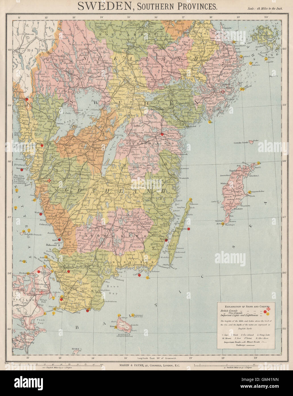 Map Of Southern Sweden Linkoping City Southern Sweden Pinned On Stock