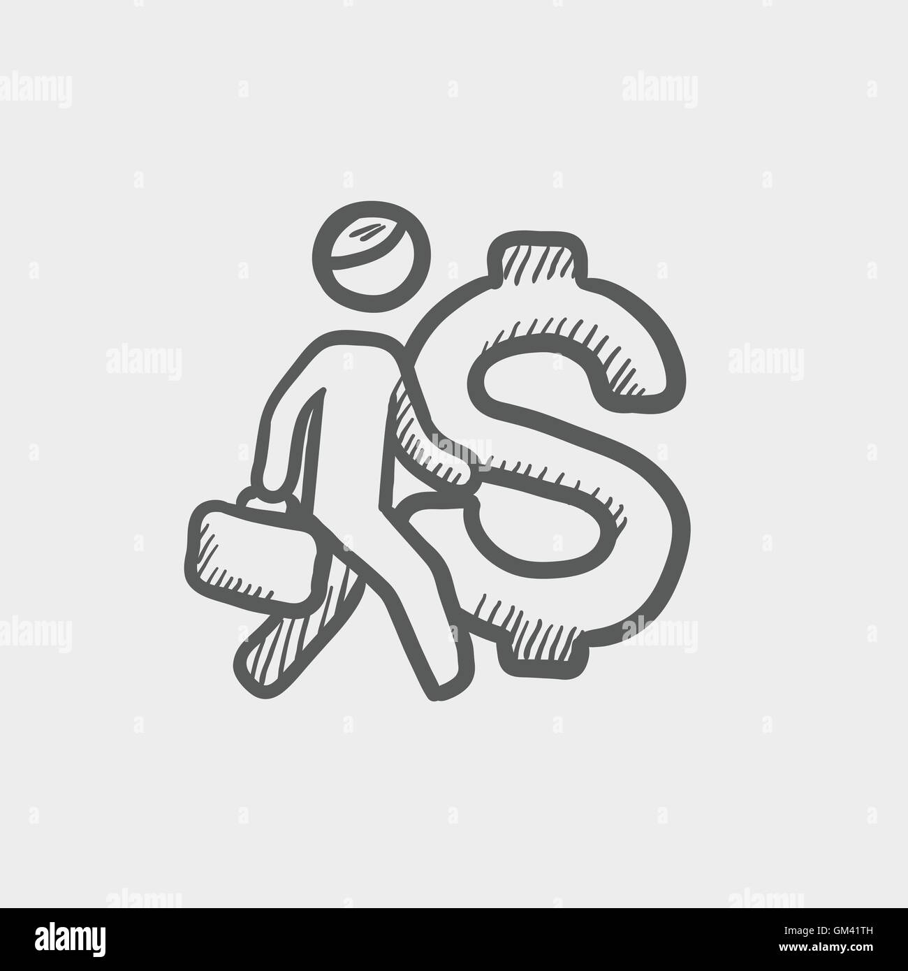 Big dollar sign money Black and White Stock Photos & Images - Alamy