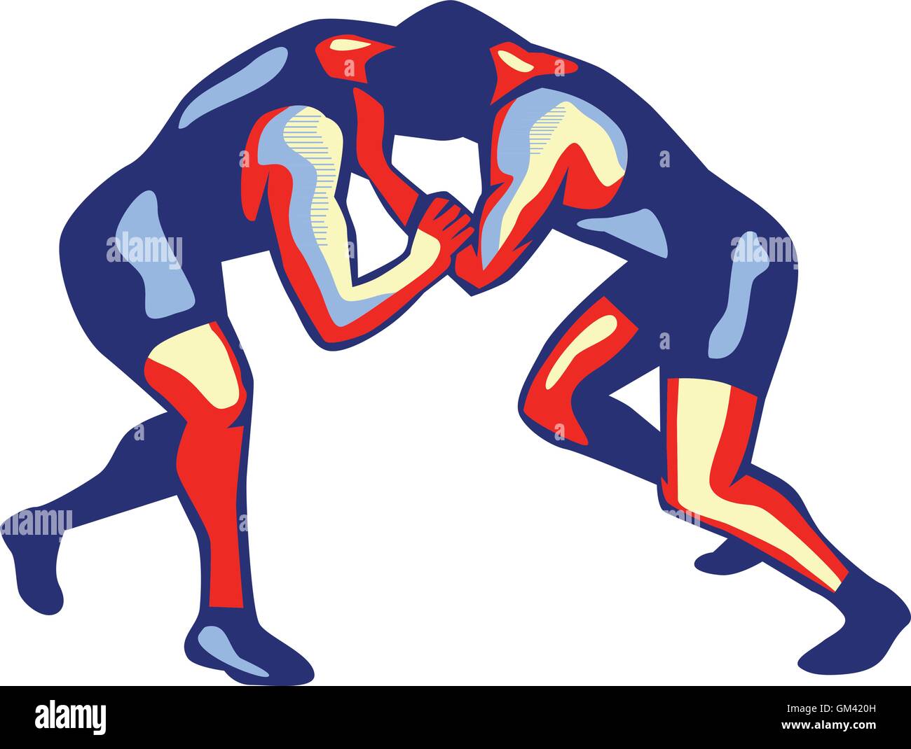 Scholastic wrestling Stock Vector Images - Alamy