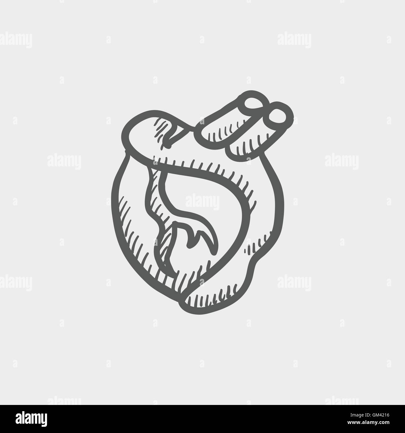 Human heart health medical Stock Vector Images - Alamy