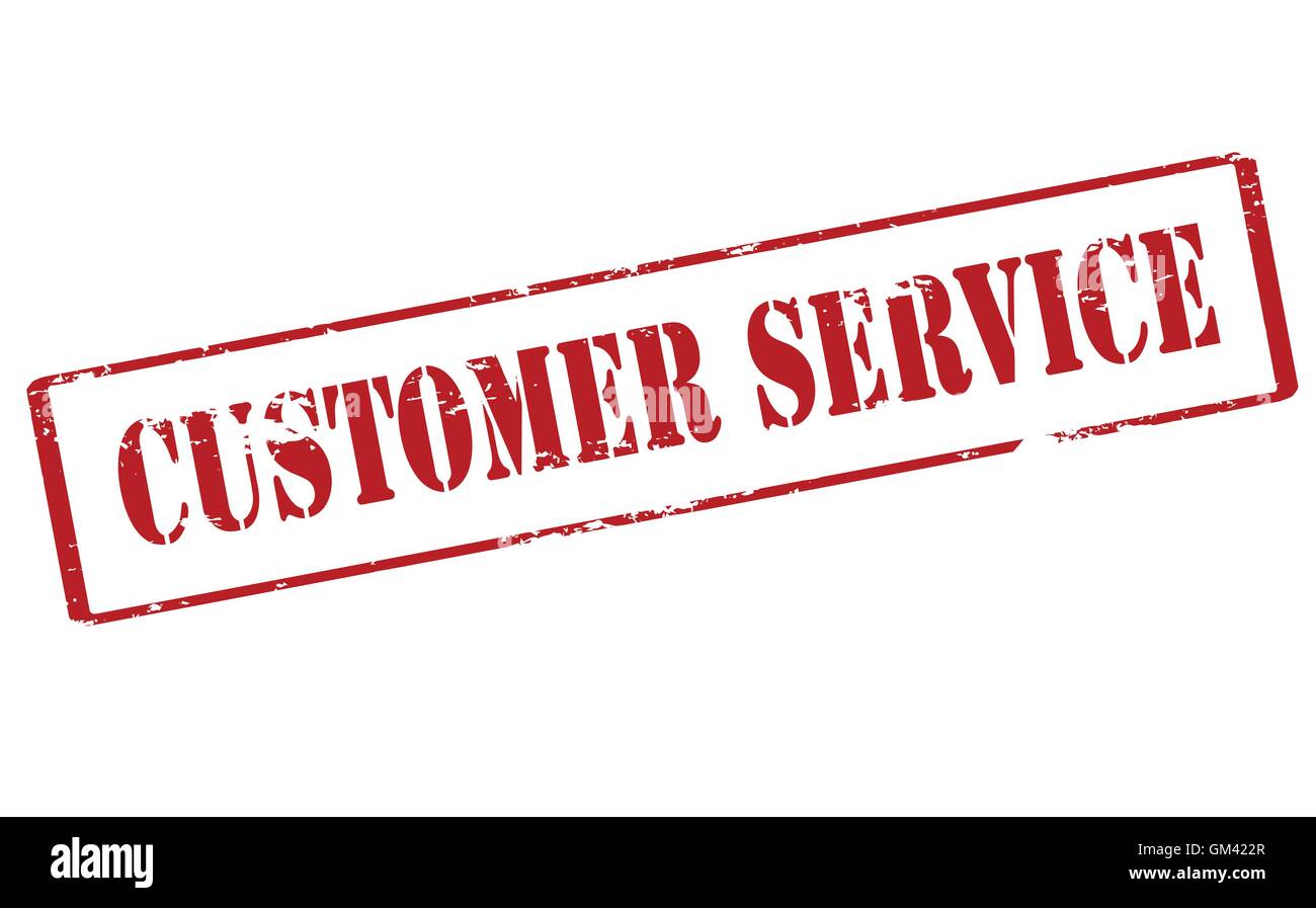 Client service stamp hi-res stock photography and images - Alamy
