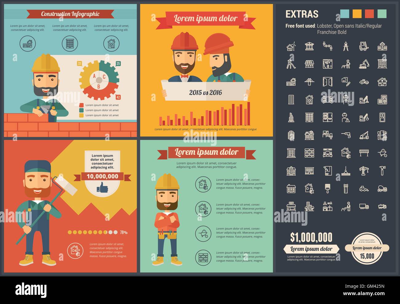 Construction visualization Stock Vector Images - Alamy