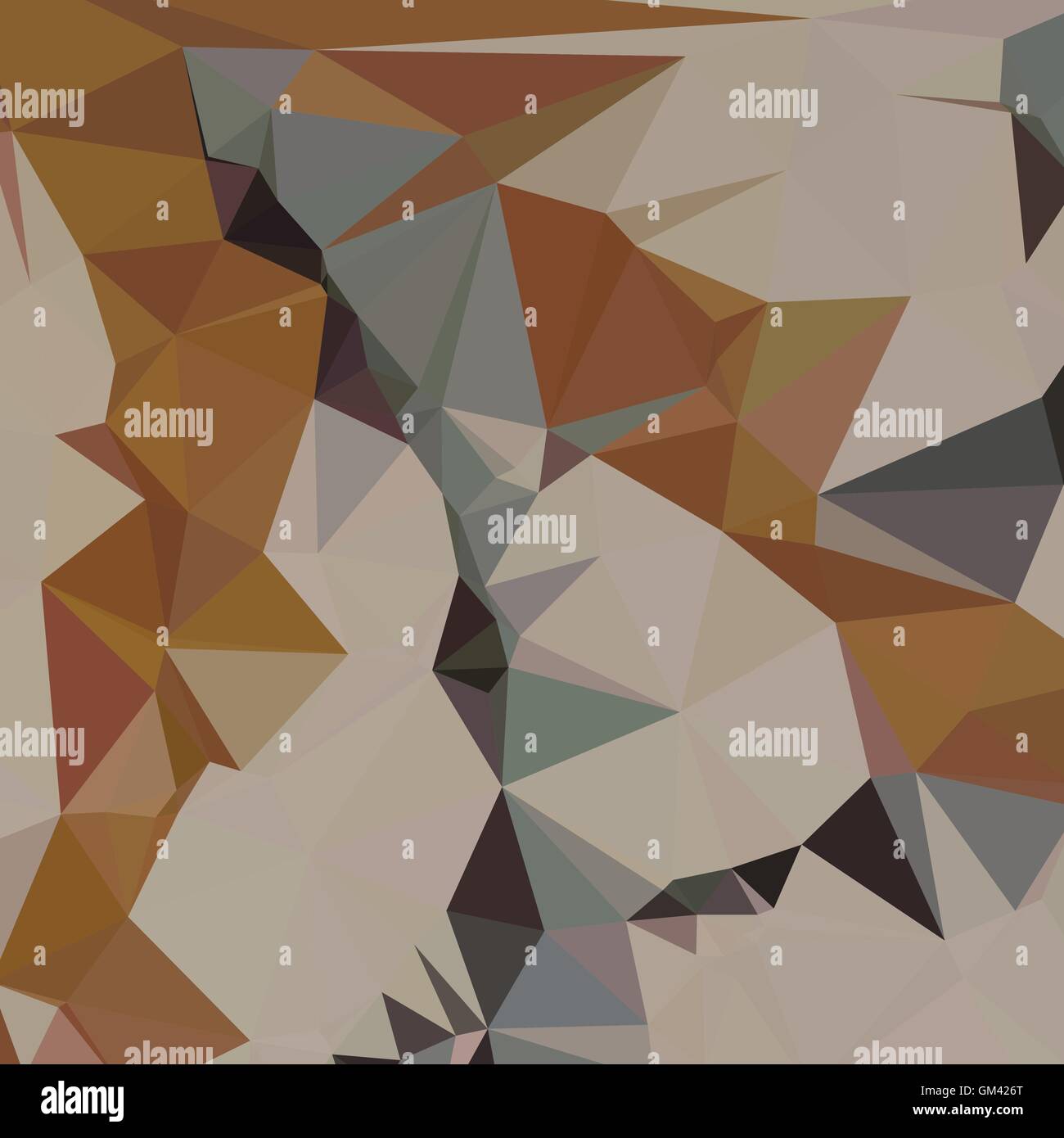 Cornsilk Brown Abstract Low Polygon Background Stock Vector Image & Art ...