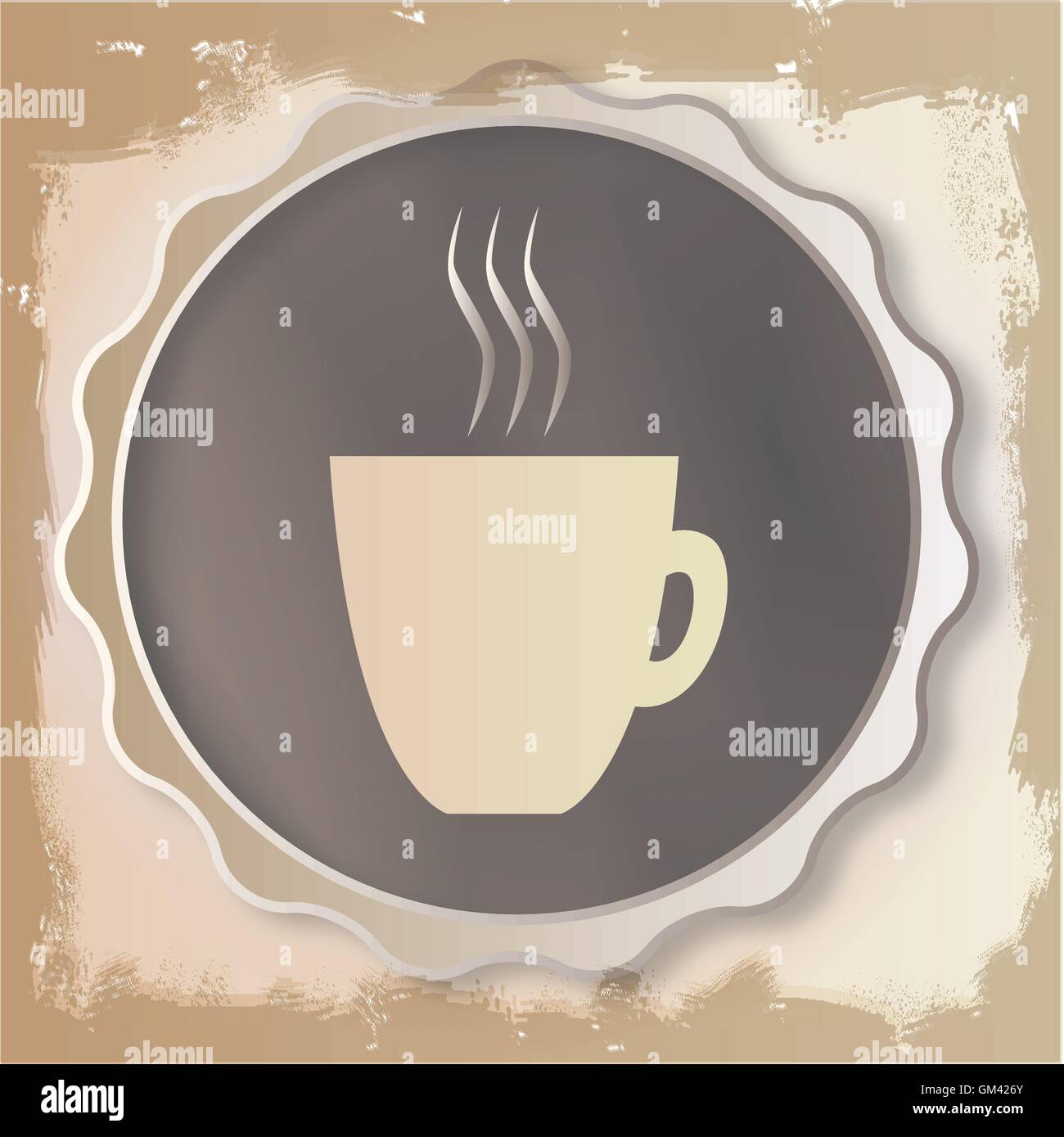 Roasted coffee drawing Stock Vector Images - Alamy
