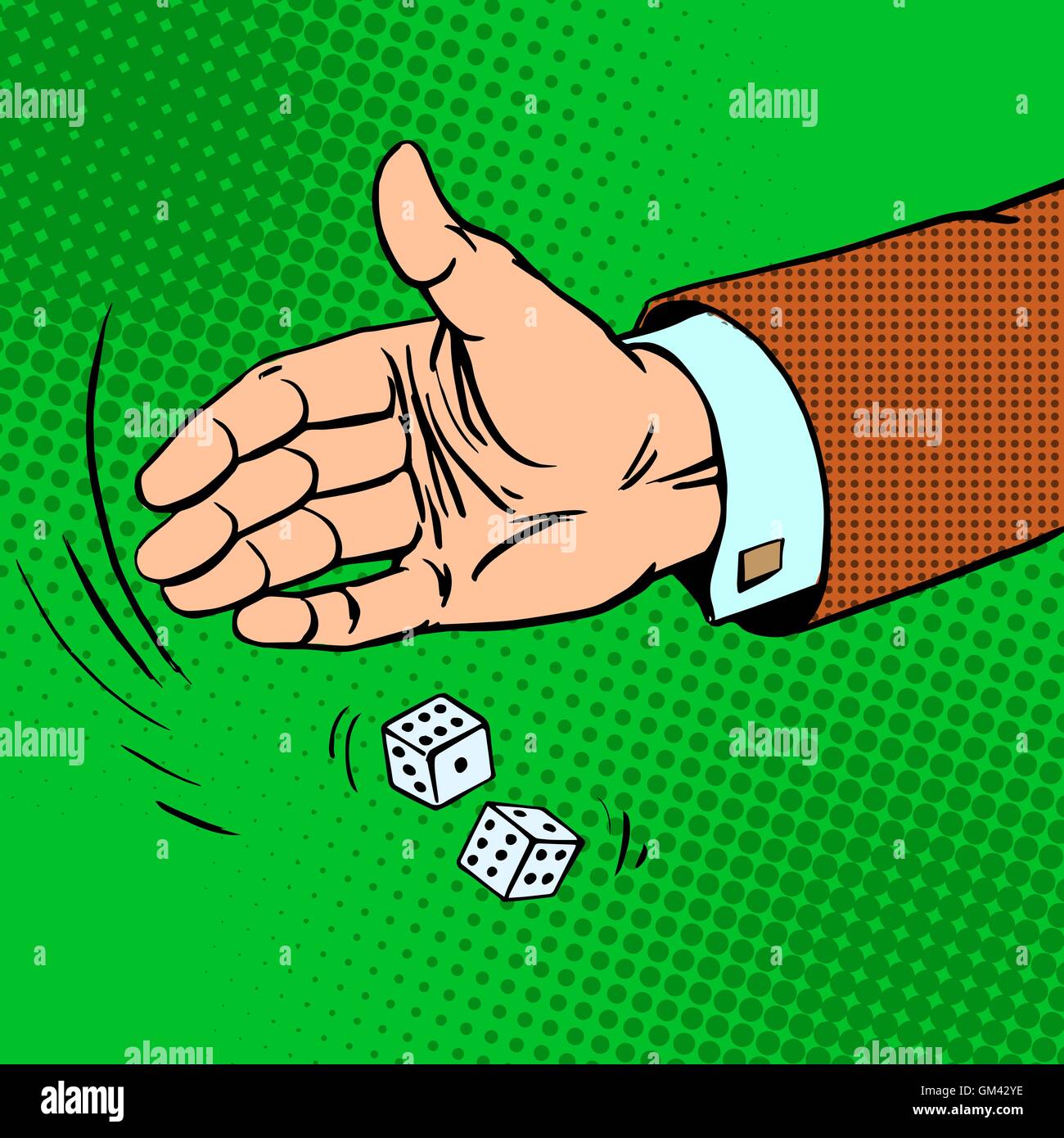 Cartoon dice hi-res stock photography and images - Alamy