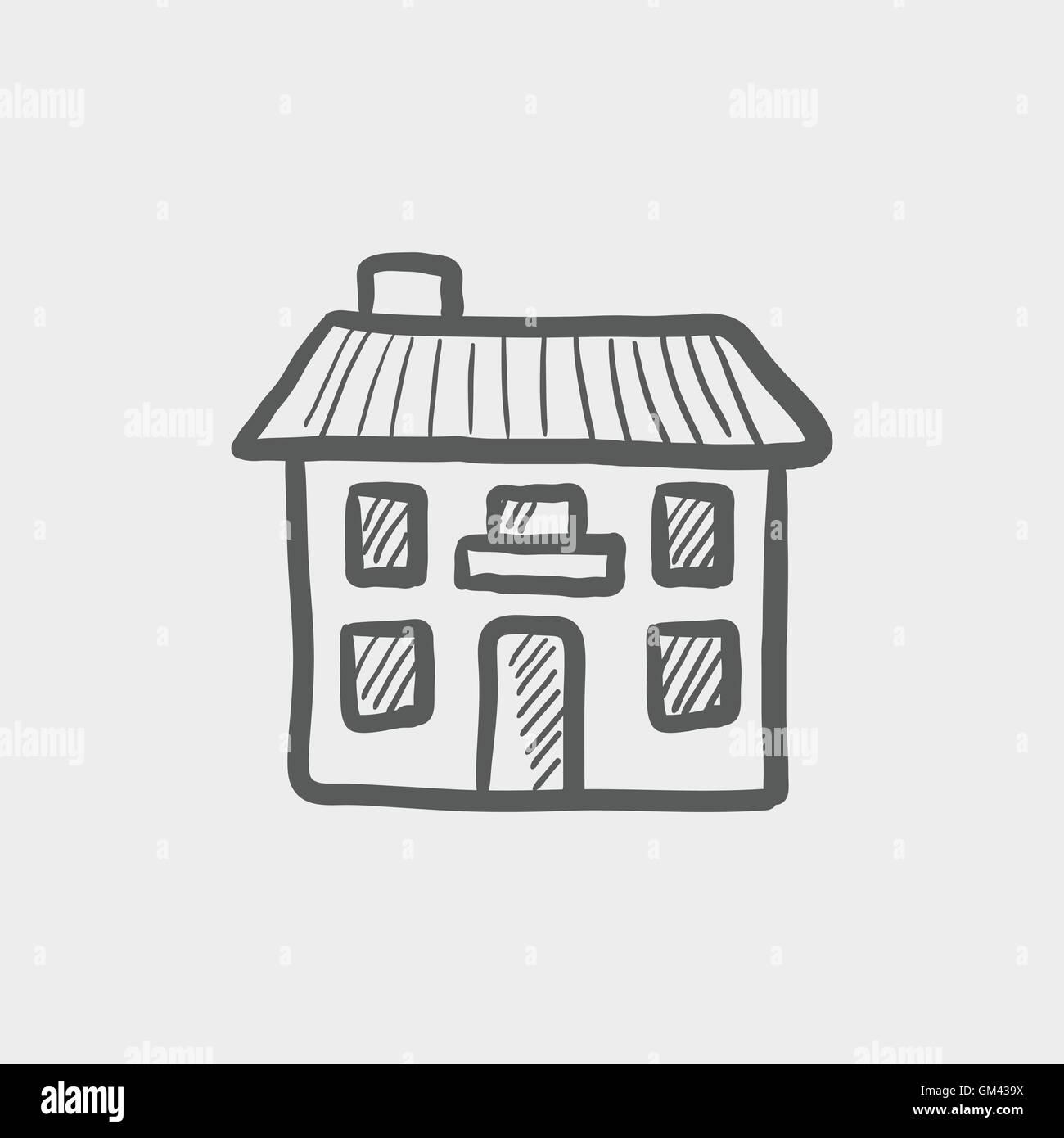 Real estate house sketch icon Stock Vector Image & Art - Alamy