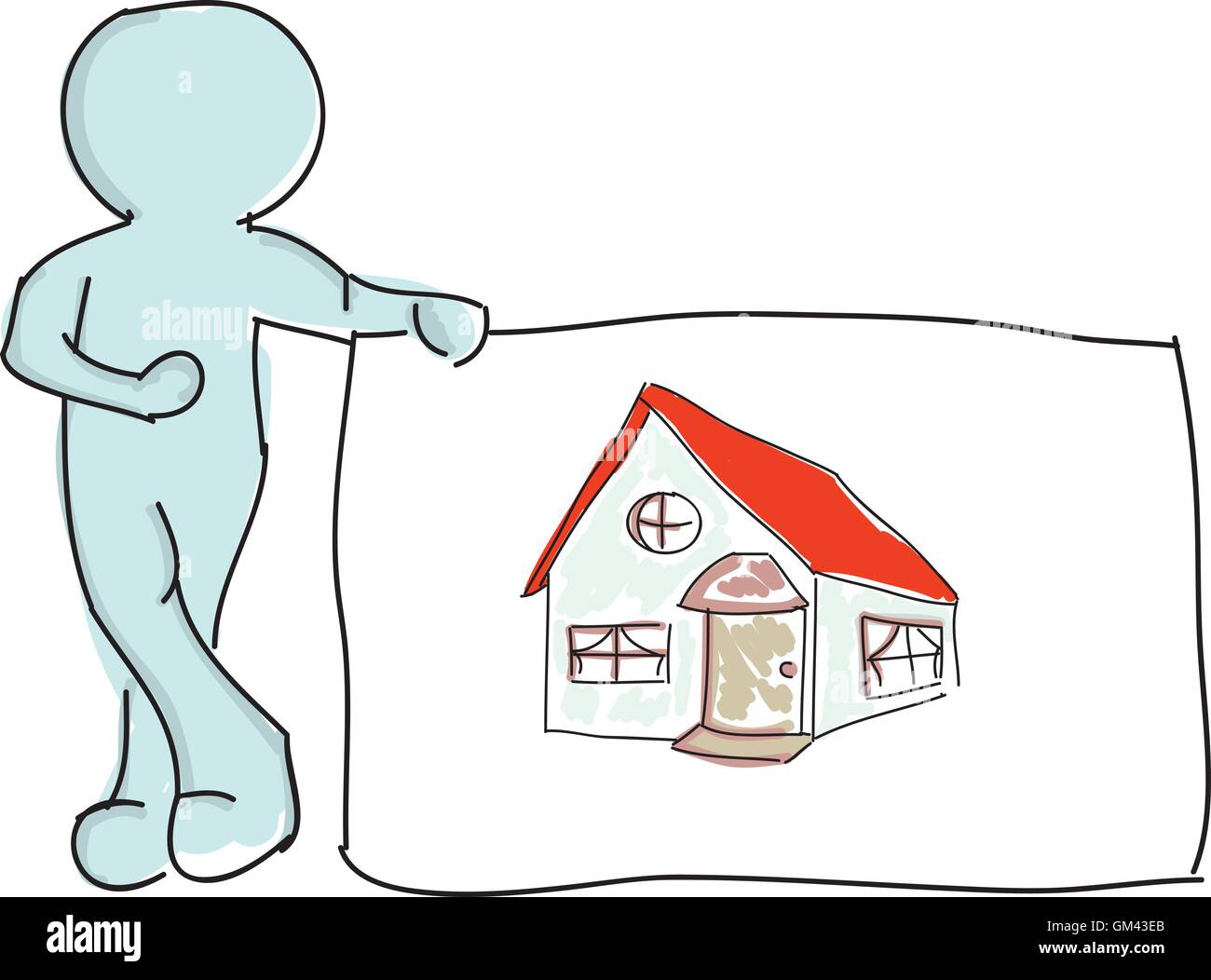 Puppet house Stock Vector Images - Alamy