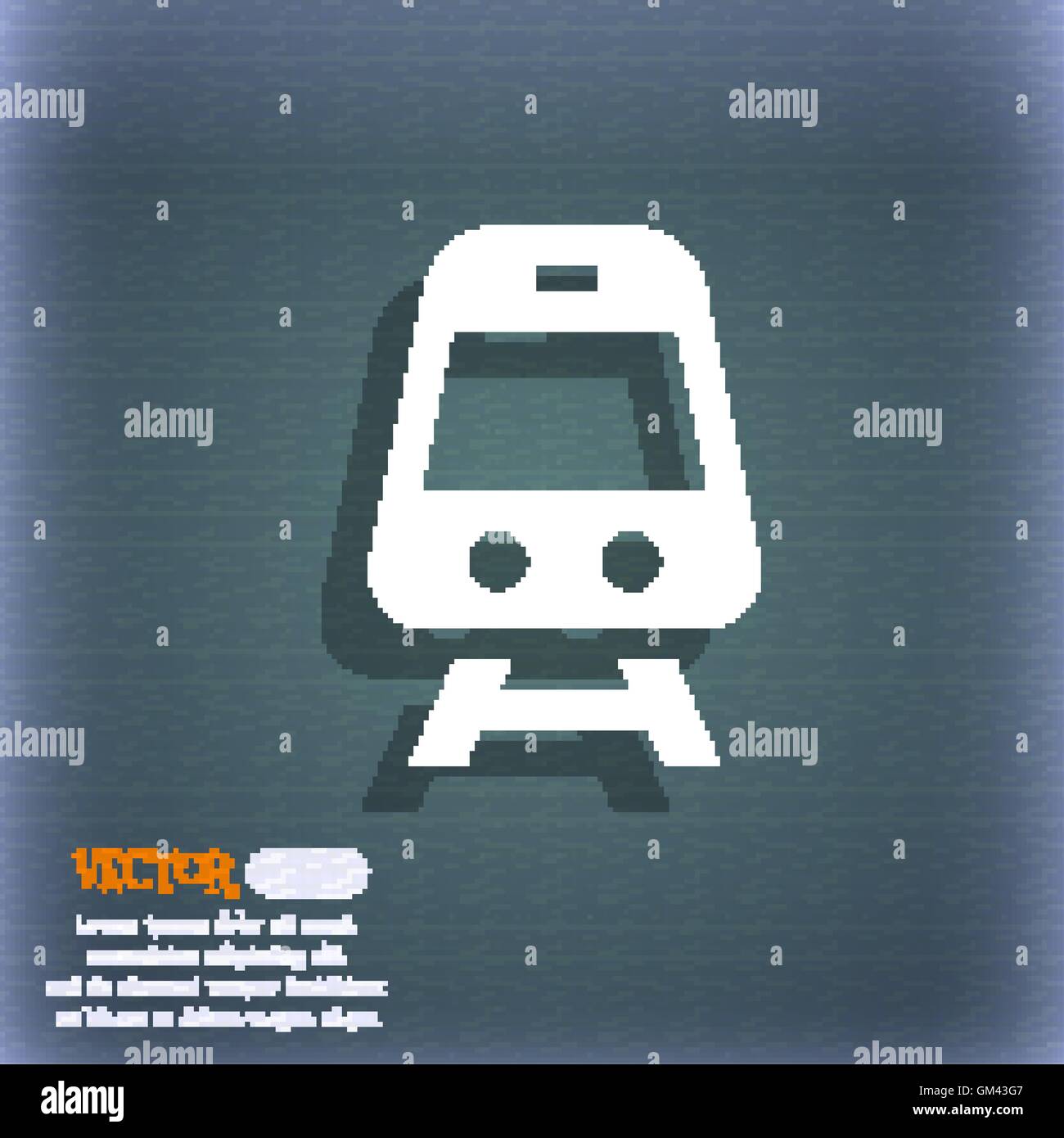 Railway symbol Stock Vector Images - Alamy