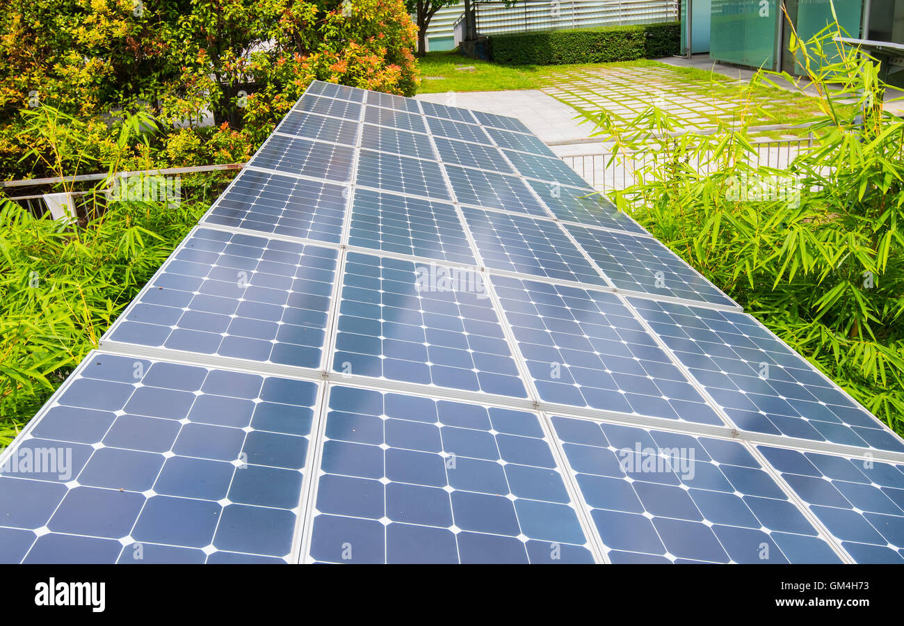 Solar Power Plant Stock Photo - Alamy