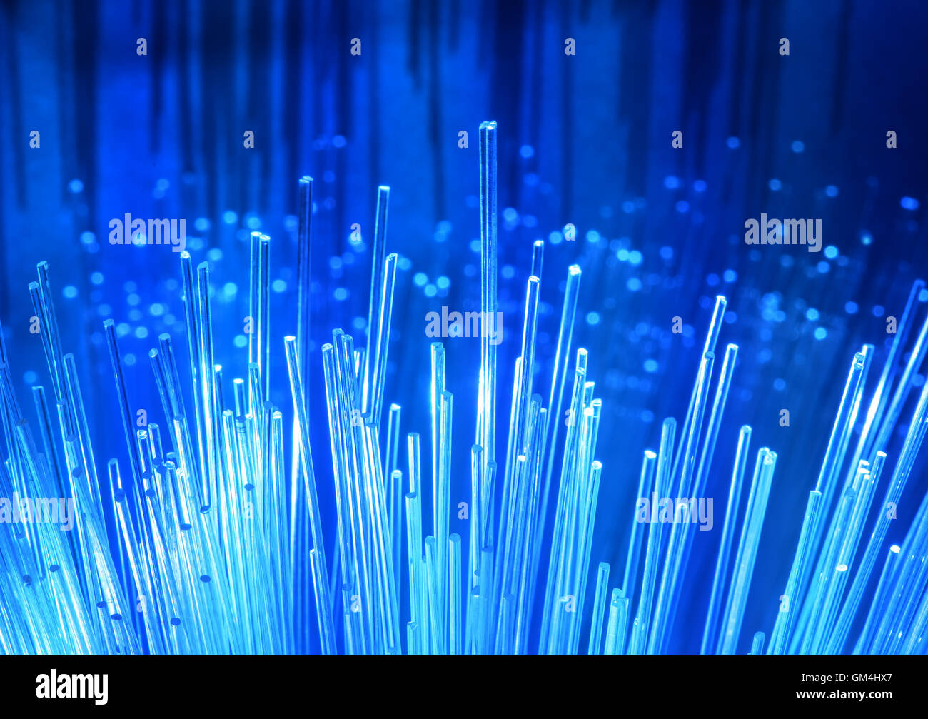 optical fibres technology background Stock Photo - Alamy