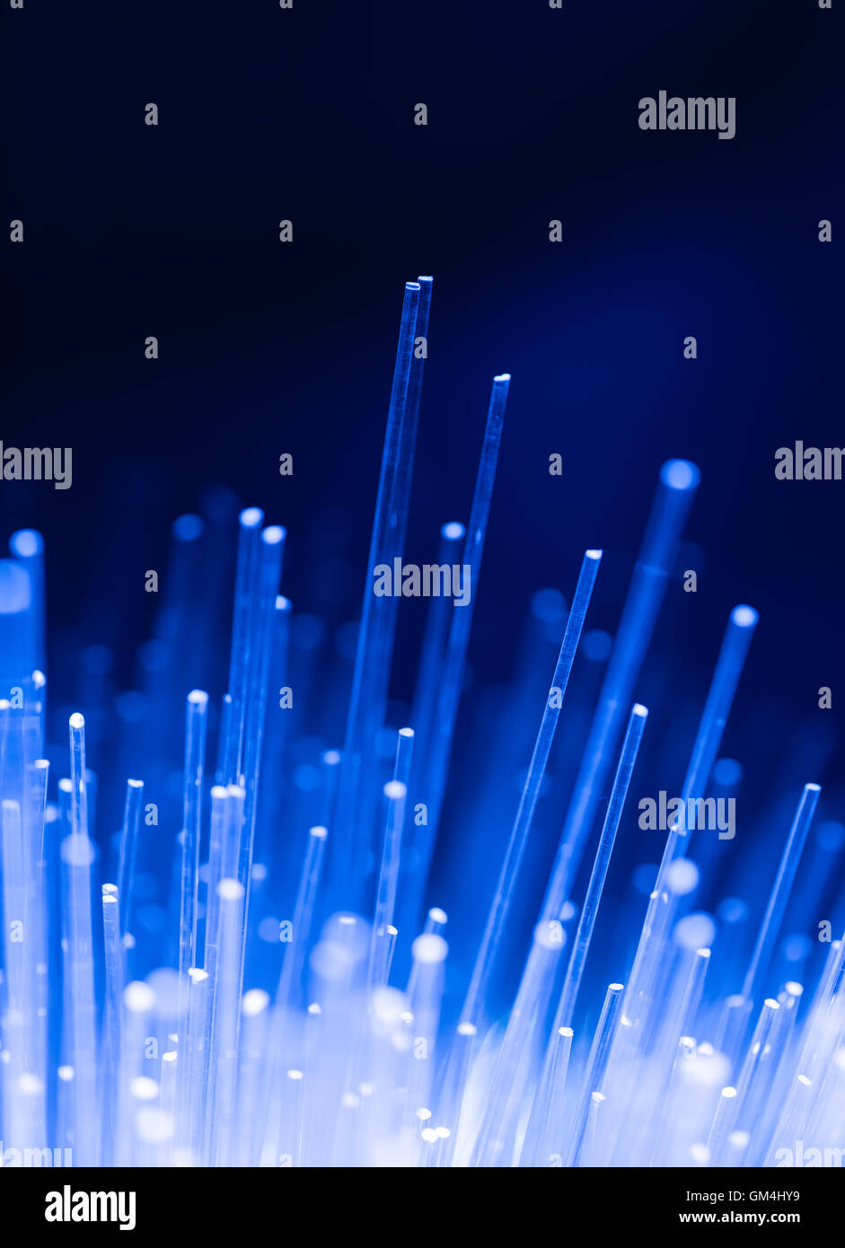 optical fibres technology background Stock Photo - Alamy