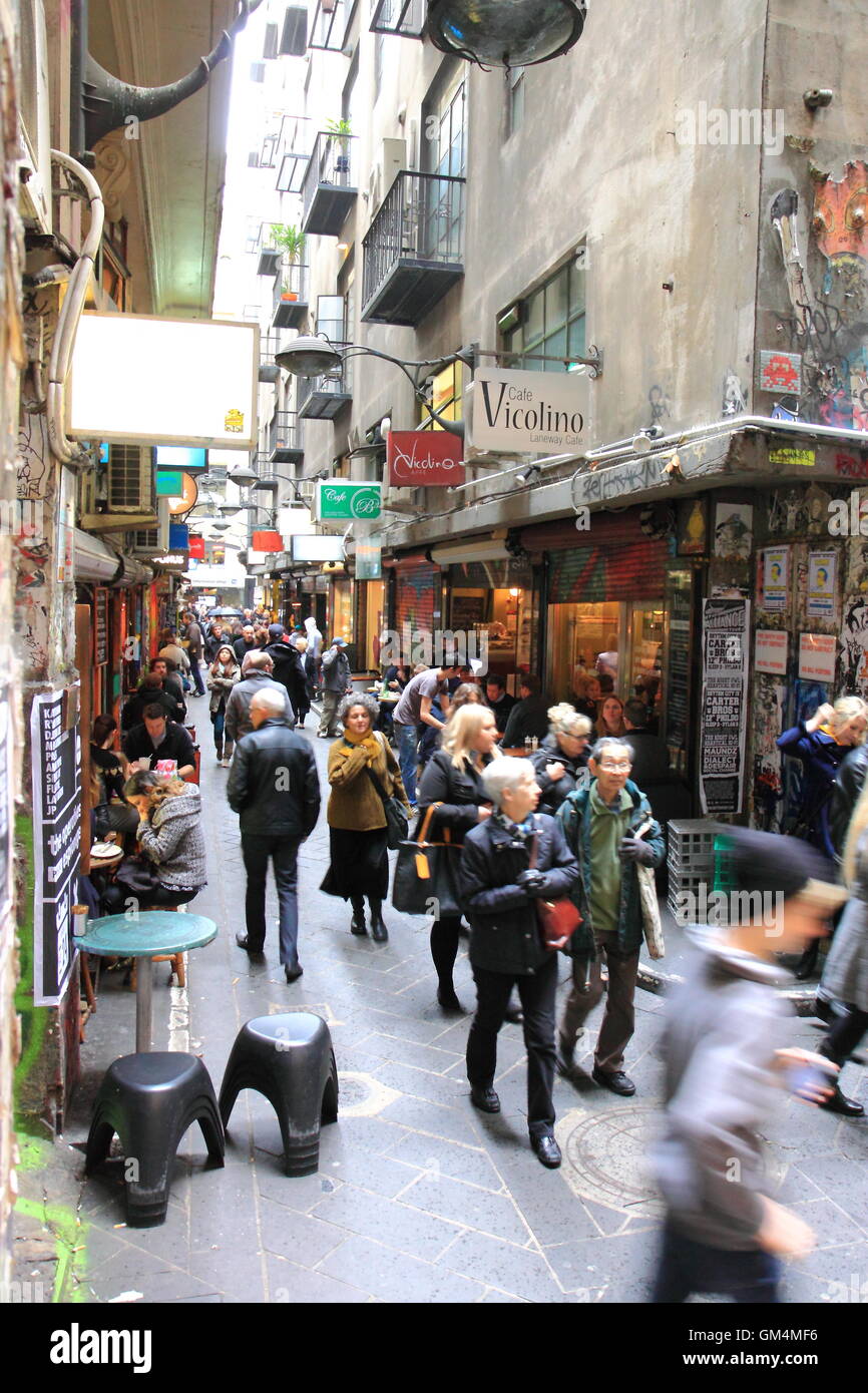 Centre Place in Melbourne Australia Stock Photo - Alamy