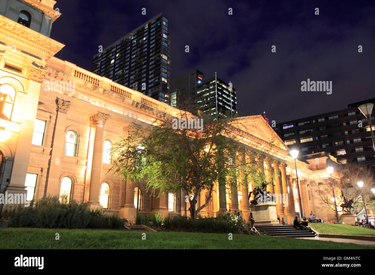 Historic melbourne library hi-res stock photography and images - Alamy