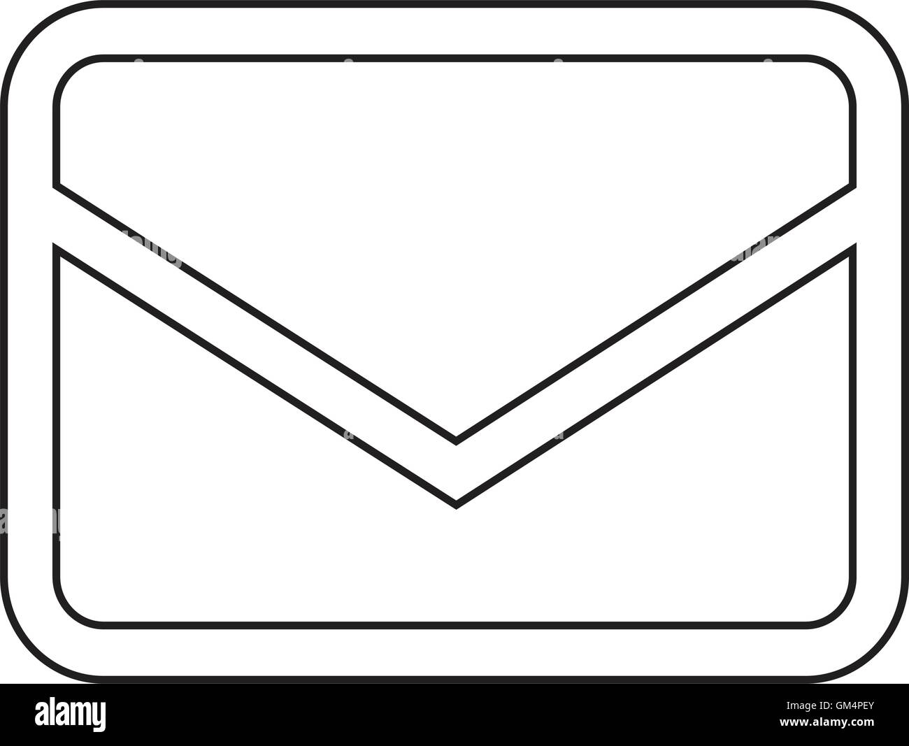 mail icon illustration design Stock Vector Image & Art - Alamy