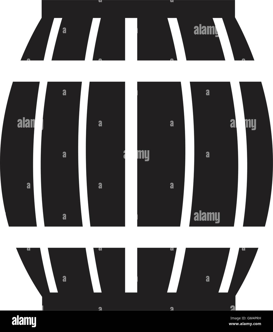 Wooden Beer Keg Icon Illustration design Stock Vector Image & Art - Alamy