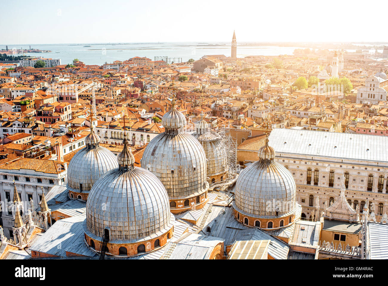 Aerial view on Venice Stock Photo - Alamy