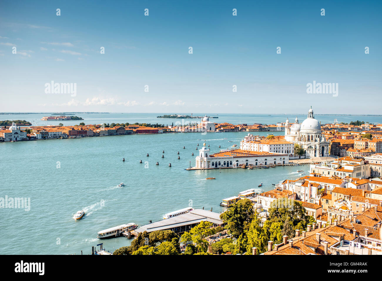 Aerial view on Venice Stock Photo - Alamy