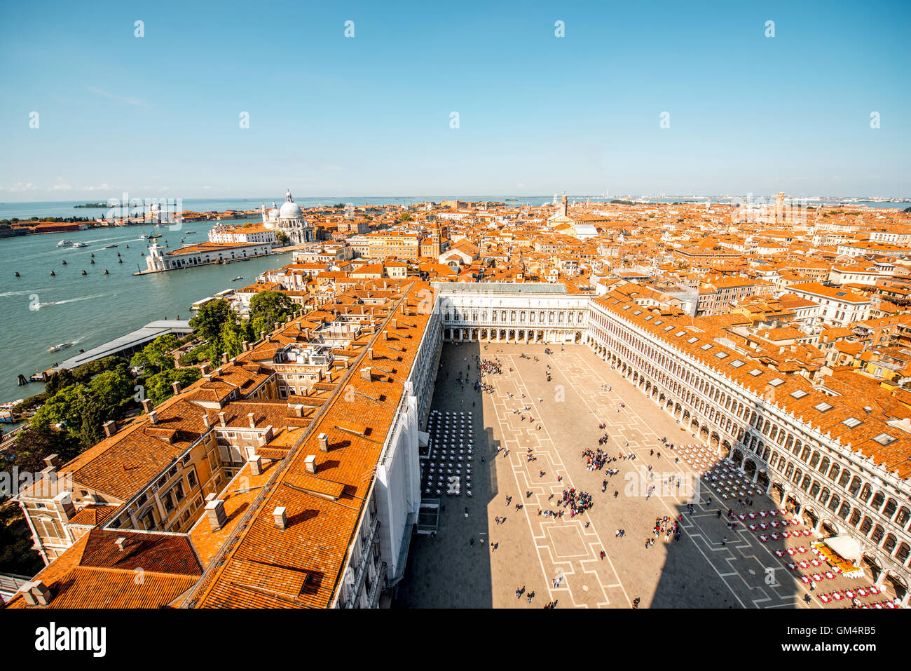 Aerial view on Venice Stock Photo - Alamy