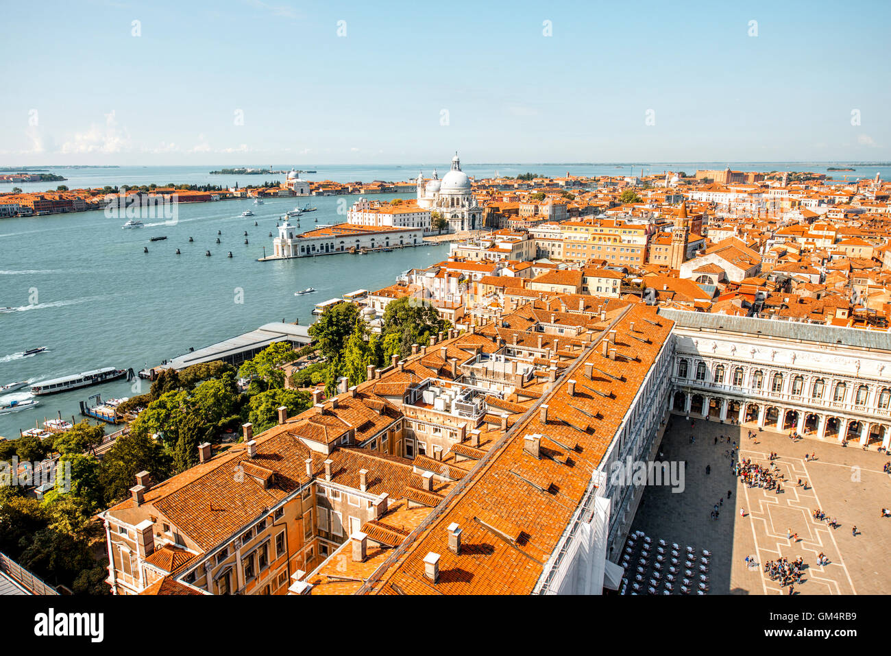 Aerial view on Venice Stock Photo - Alamy