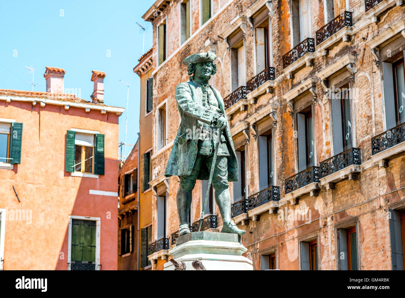National hero monument in Venice Stock Photo - Alamy