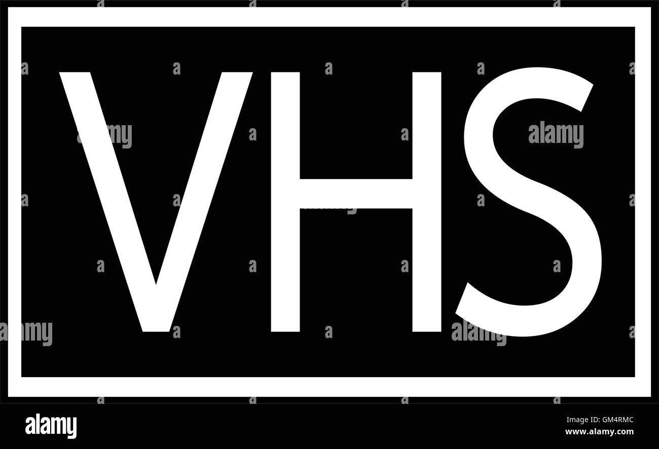 VHS icon Illustration design Stock Vector Image & Art - Alamy