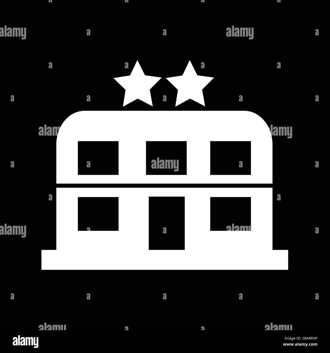 Two star hotel Stock Vector Images - Alamy