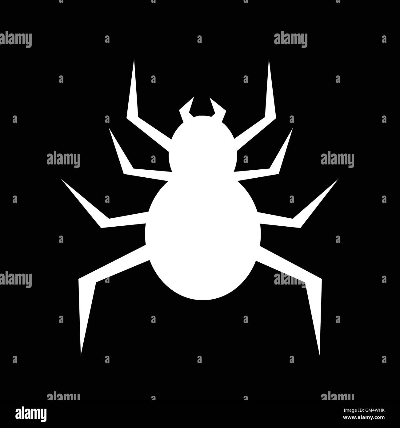 Spider Icon Illustration design Stock Vector Image & Art - Alamy