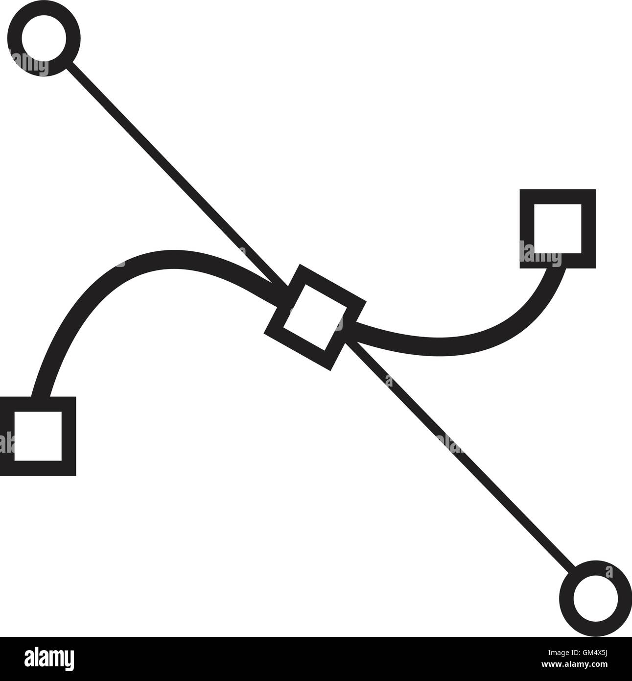 Bezier curve tool icon Illustration design Stock Vector Image & Art - Alamy Bezier curve tool icon Illustration design Stock Vector Image & Art - Alamy