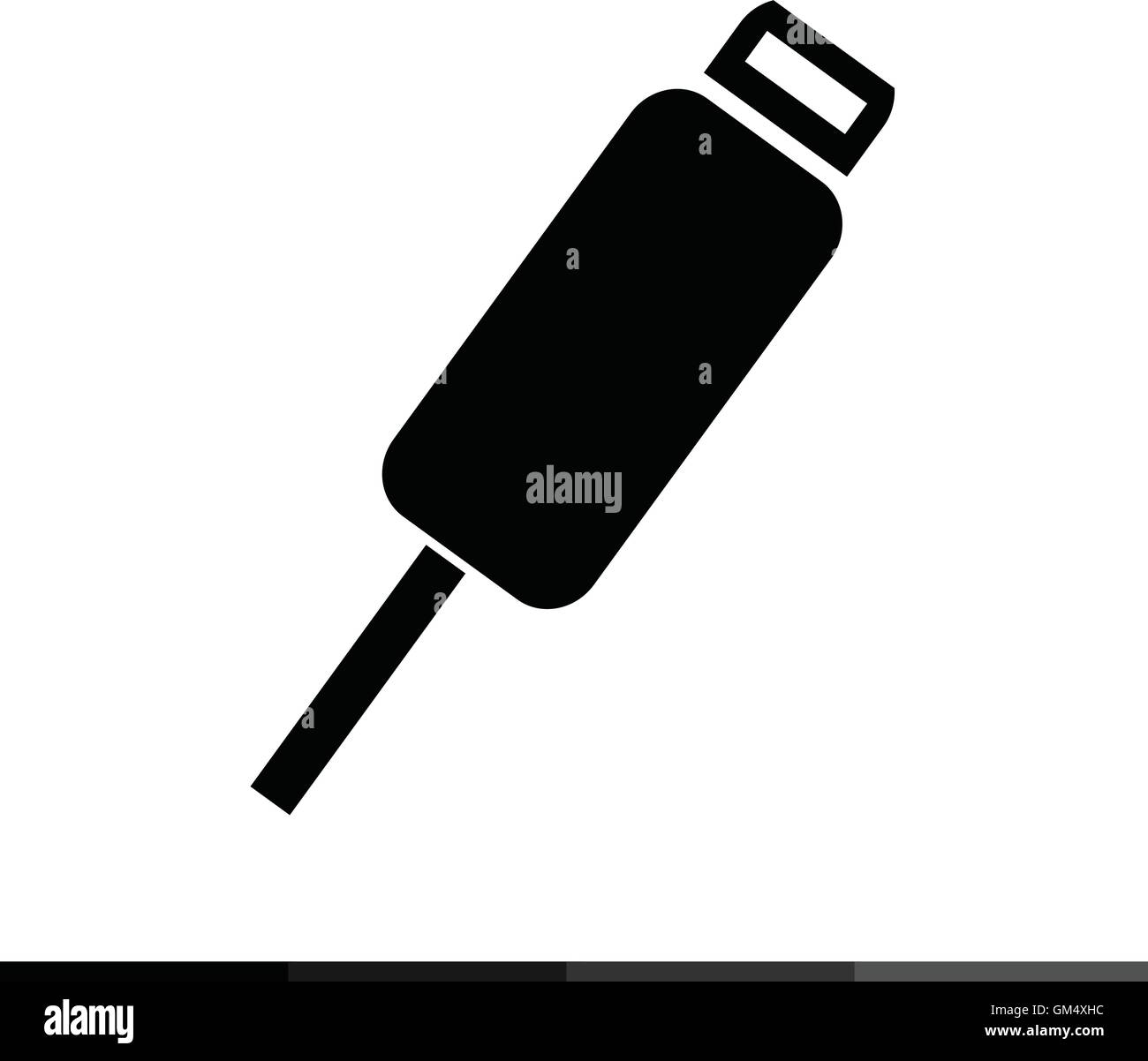 USB Plug Icon Illustration design Stock Vector Image & Art - Alamy