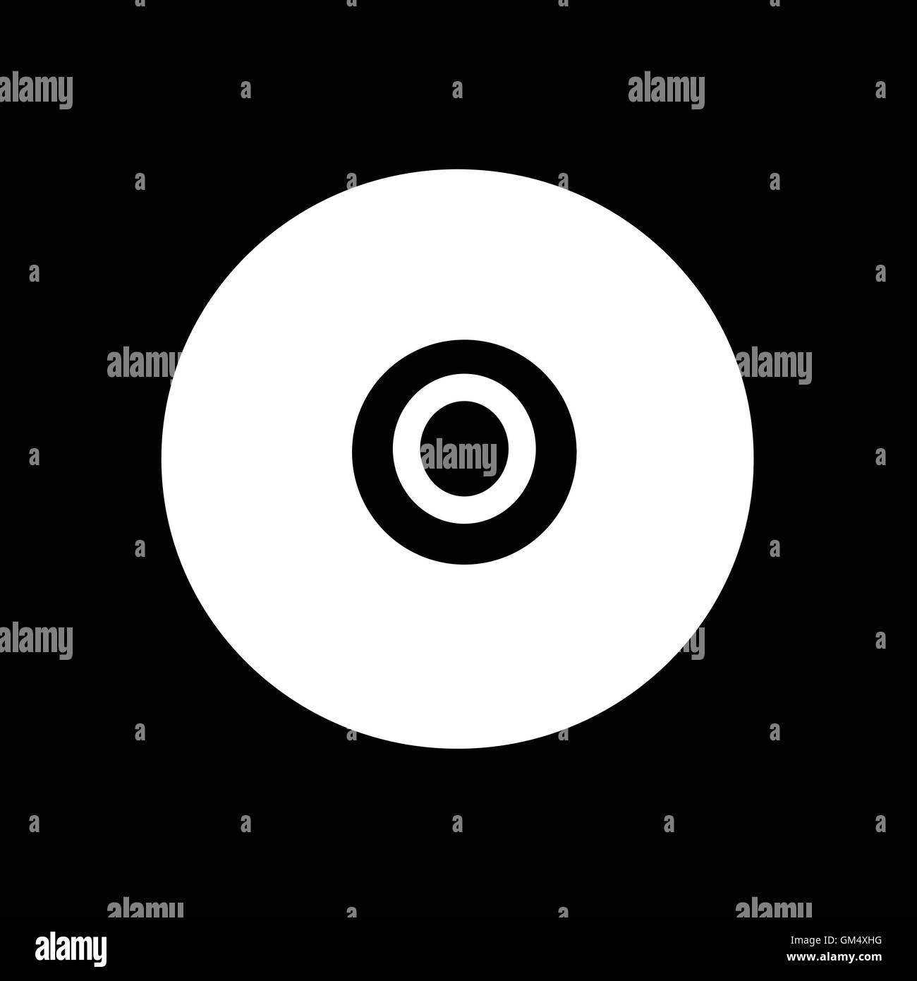 Compact Disc Storage Icon Illustration design Stock Vector Image & Art ...