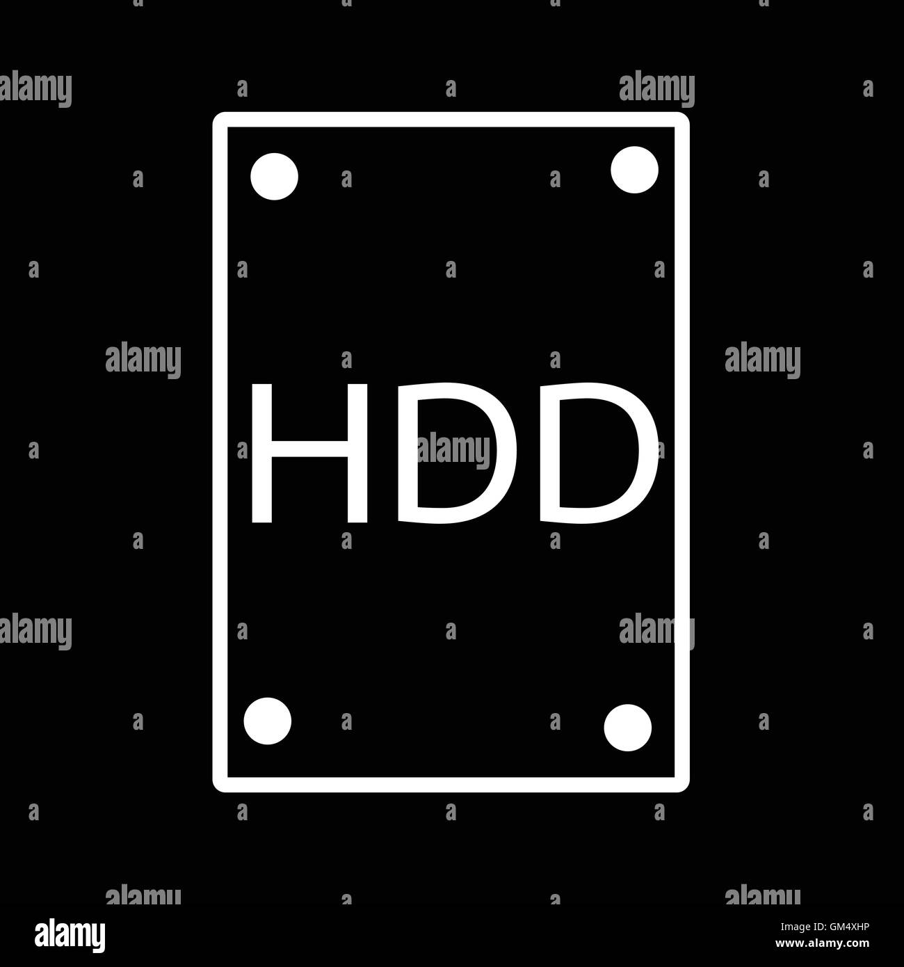 Hard Disk Icon Illustration design Stock Vector Image & Art - Alamy