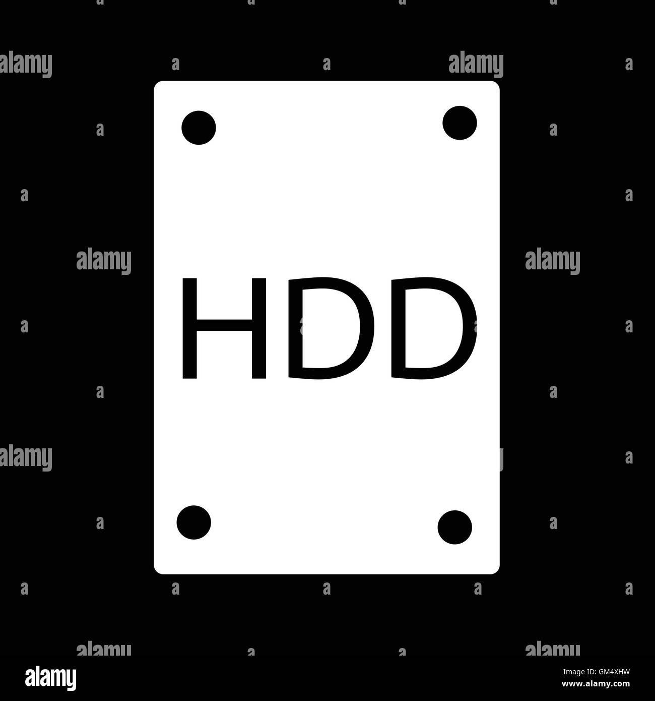 Hard Disk Icon Illustration design Stock Vector Image & Art - Alamy