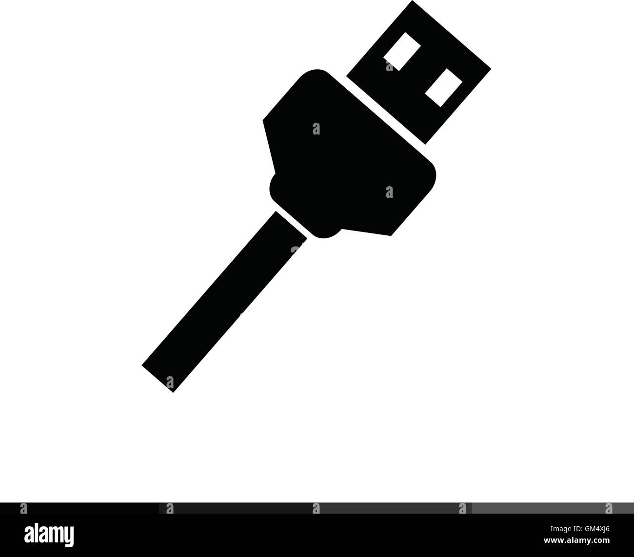 USB Plug Icon Illustration design Stock Vector Image & Art - Alamy