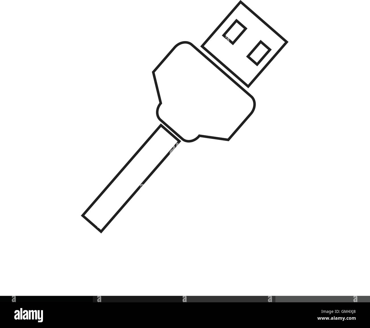 USB Plug Icon Illustration design Stock Vector Image & Art - Alamy