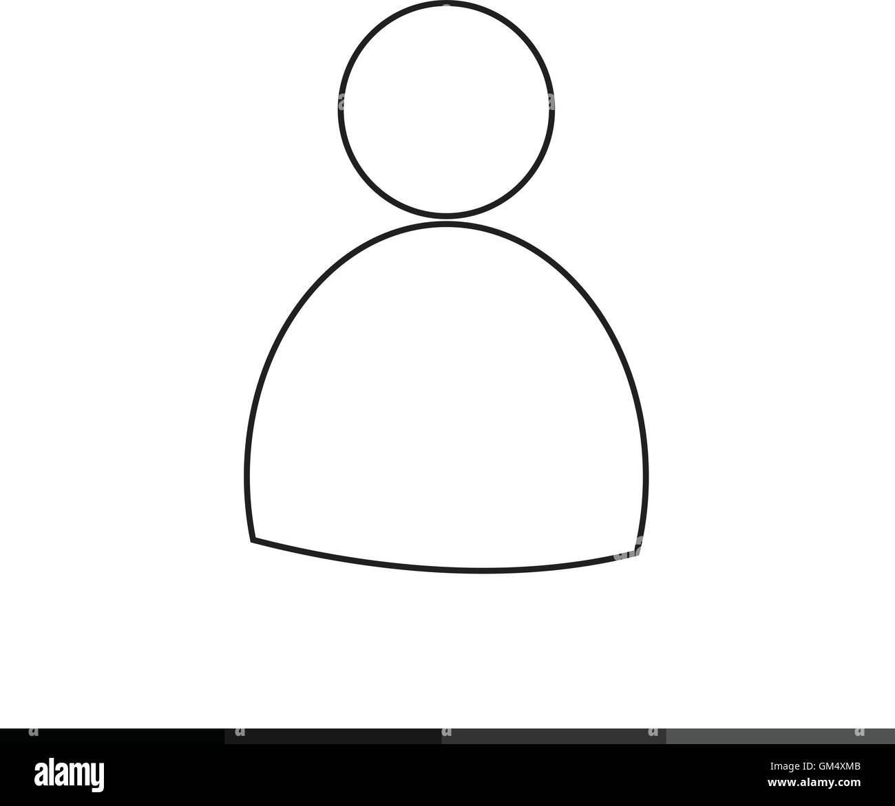 User Profile Icon Illustration design Stock Vector Image & Art - Alamy